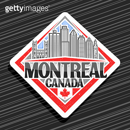Vector sticker for Montreal 이미지 (1210825674) - 게티이미지뱅크