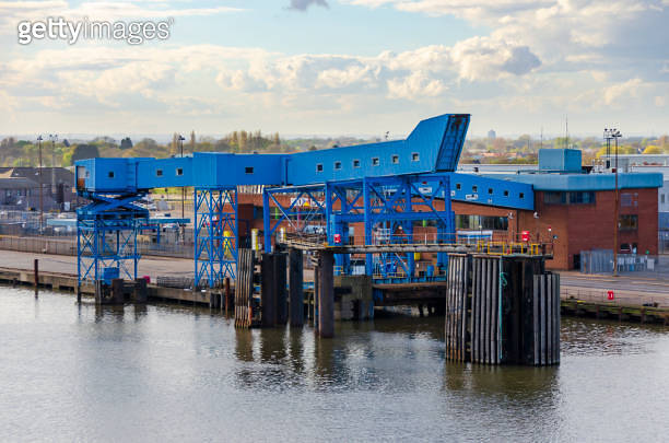 Port of Hull and ferry terminal 이미지 (1221667796) - 게티이미지뱅크