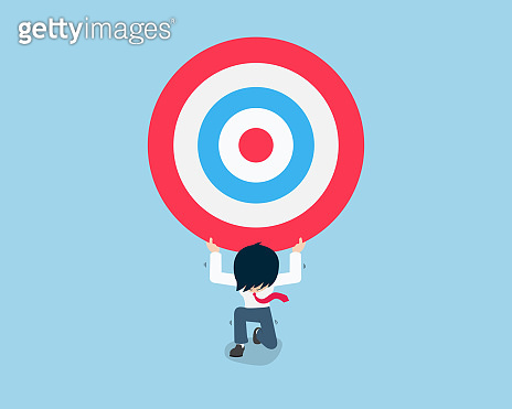 Salary Man bearing a giant target on his back alone. Goal too big can ...