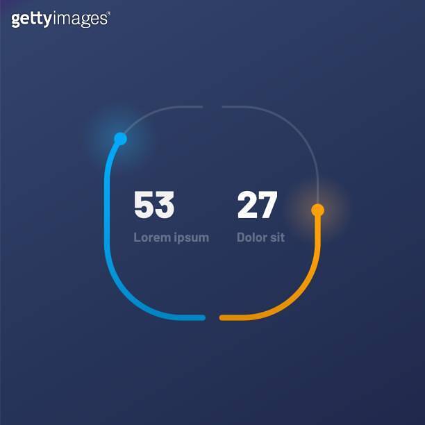 Control knob used for regulating. UI and UX Kit. (1271665148) 일러스트, 무료 ...