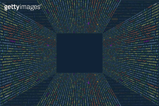 Tunnel From Computer Program Code Programmer Lines Of Code Java Script Css And Html Hacking