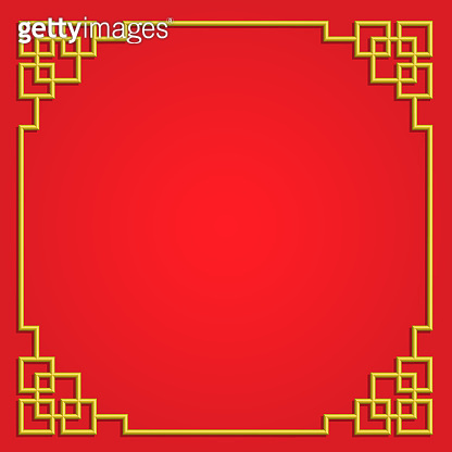 3D chinese pattern frame, vector border art china style (1200684432 ...