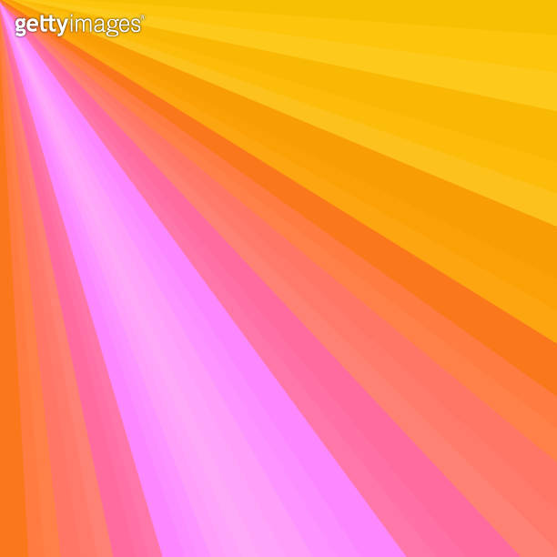 Bright rainbow rays sunbeam multicolored vector and illustration with ...