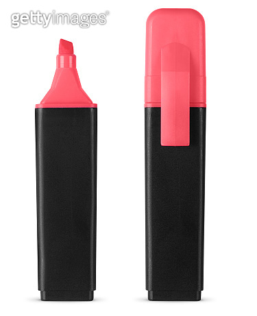 red marker isolated on white. Felt tip pen with clipping path 이미지 ...