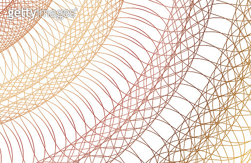 Thin wavy lines for backdrop for flyer, coupon, voucher, ticket, card ...