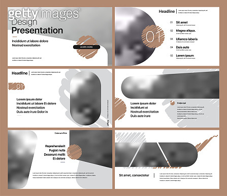 Geometric Graphic Design Project Proposal Presentation. Infographic ...