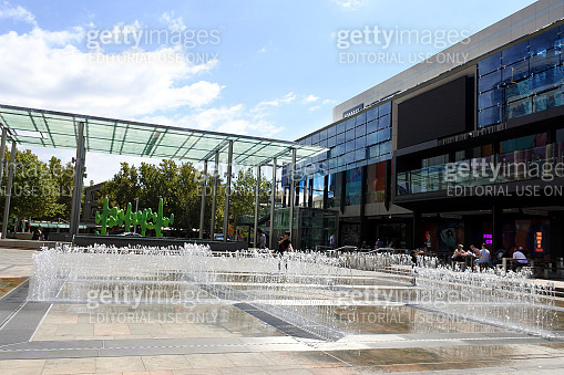 Forrest Place square in Perth Western Australia (1216507227) - 게티이미지뱅크