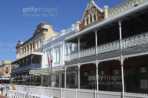 Historical buildings in Fremantle Perth Western Australia 이미지 ...