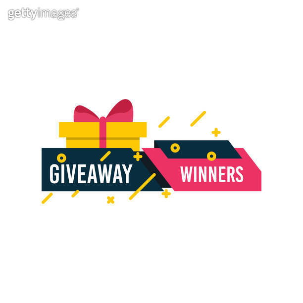 Giveaway winners template design for social media post, surprise ...
