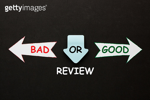 Review Good Bad 이미지 (1221831858) - 게티이미지뱅크