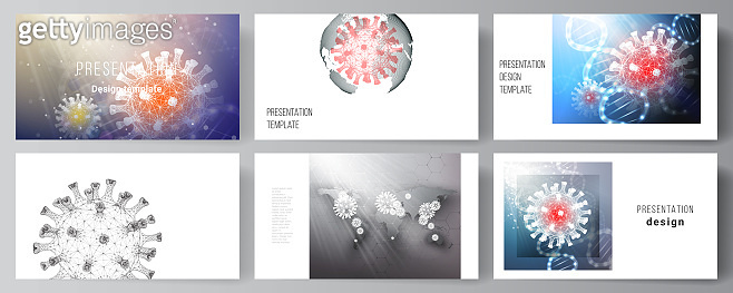 Vector layout of the presentation slides design business templates ...