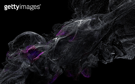 3d render of abstract art 3d background with part of surreal dark ...