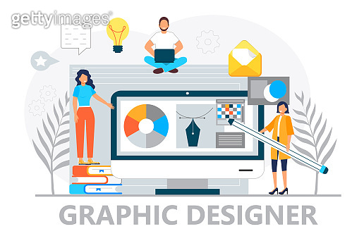 Web Developer Concept Vector For Landing Page Programmer Constructs Website Using Crane And 6372