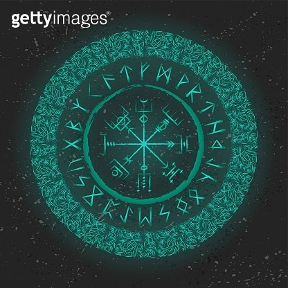 Green runic magic symbols wallpaper (1266570314) 일러스트, 무료 일러스트, 아이콘, 무료 ...