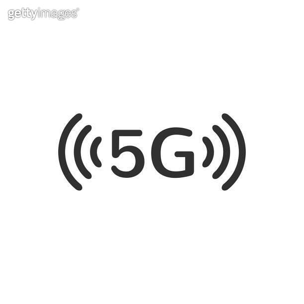 5G Vector Icon. 5th Generation Wireless Internet Network Connection ...