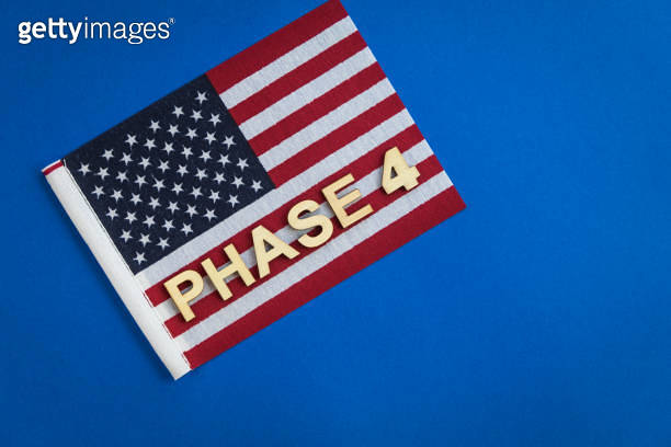 Phase 4 plan reopen for business open states USA government stimulus ...