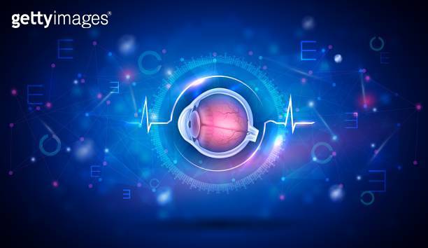 Vision and eye health care backdrop (1207058620) 일러스트, 무료 일러스트 - 게티이미지뱅크