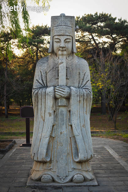 Literati sculptures of the Shinto in the Ming Tombs of Beijing ...
