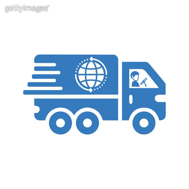 Fast worldwide delivery icon, Quick shipping, transportation 이미지 ...