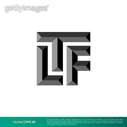 L T F Letter Icon Vector Logo Template Illustration Design. Vector EPS ...