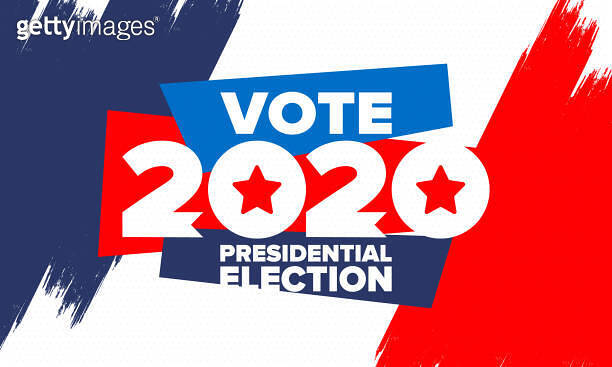 Presidential Election 2020 in United States. Vote day, November 3. US ...