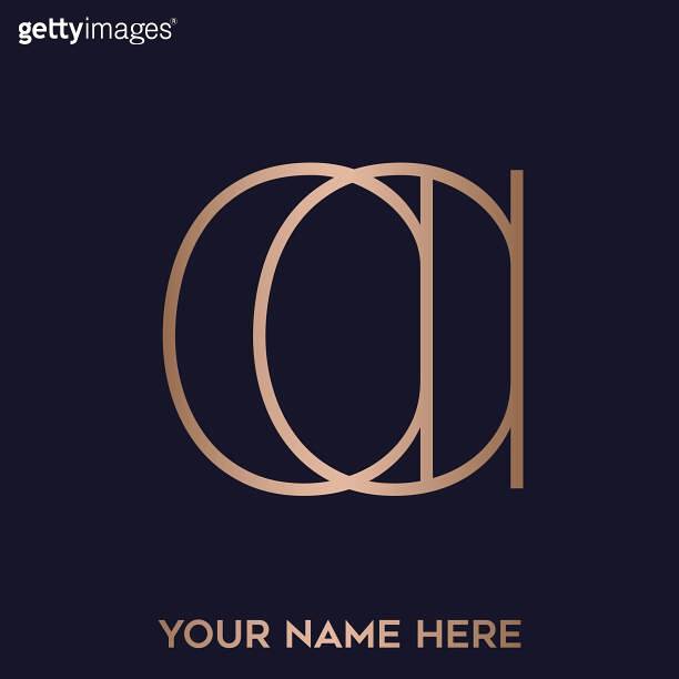 AA monogram logo.Abstract typographic icon.Lowercase lettering sign ...