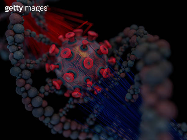 Covid-19. Pathogen respiratory coronavirus 2019-ncov flu. Virus attacks ...