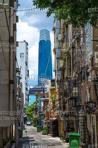 Streets of Kuala Lumpur. Modern Malaysia. Beautiful clean streets of a ...