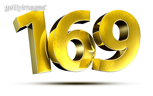 number 169 3d. 이미지 (1219761488) - 게티이미지뱅크