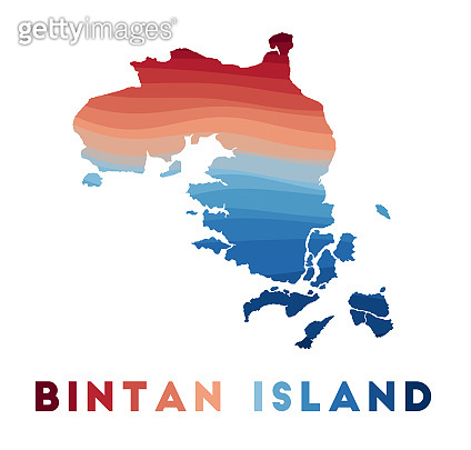Bintan Island map. (1273435527) - 게티이미지뱅크
