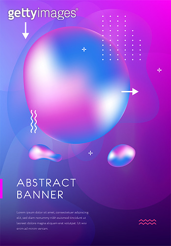 Modern brochure cover, futuristic design. Abstract Diffuse colored ...