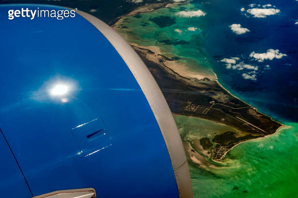 Aerial Views of Cuba and Surrounding Islands 이미지 (1280008396) - 게티이미지뱅크