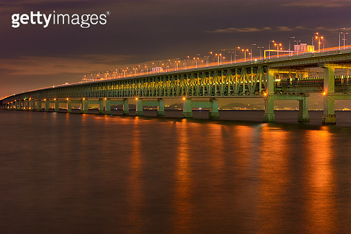 Sky Gate Bridge connecting Kansai International Airport with Osaka ...