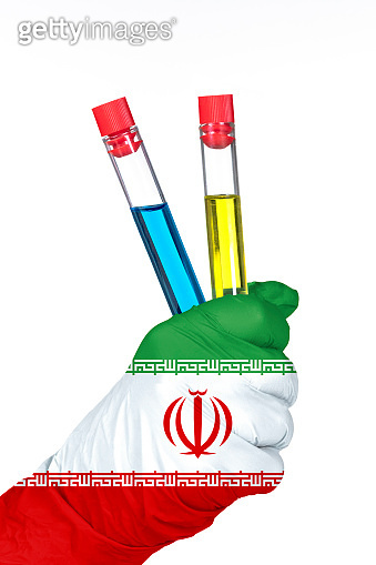 Microbiologist Holding Vaccine Test Tubes To Cure Coronavirus Covid-19 ...