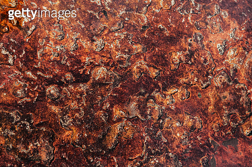 Rough dark grainy natural red brown sand stone texture background ...