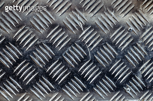 Diamond plate texture, background iron sheets with grooved notches ...