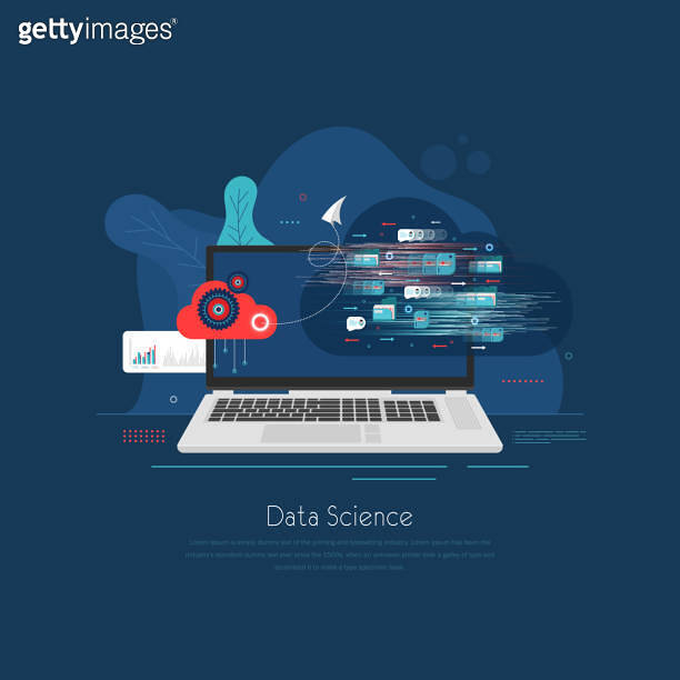 Digital Technology Web Banner. BIG DATA Machine Learning Algorithms ...