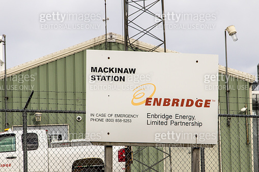 Enbridge Oil Pumping Station In Mackinaw City Michigan (1249580823 ...