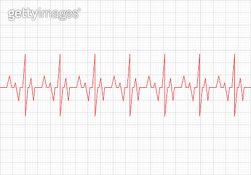 Heart beat line 이미지 (1272209639) - 게티이미지뱅크