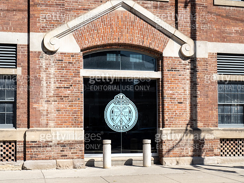 The TPS Toronto 51 division police station in a converted warehouse on ...