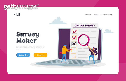Online Survey, Customer Feedback, Service Rate, Voting Landing Page ...