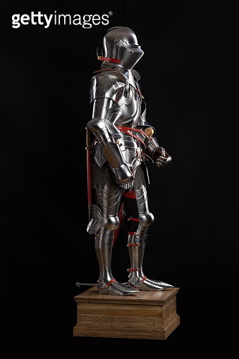Medieval knightly armor, full set and details, made by an adult in full ...