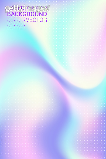 Abstract modern liquid background. Soft light spectral colors ...