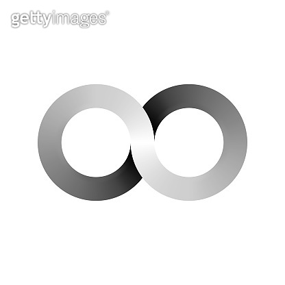 Infinity symbol icon, aka lemniscate, looks like sideways number eight ...