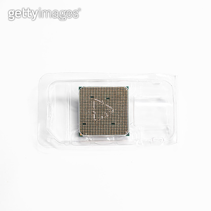 the microprocessor in the packaging 이미지 (1207468927) - 게티이미지뱅크