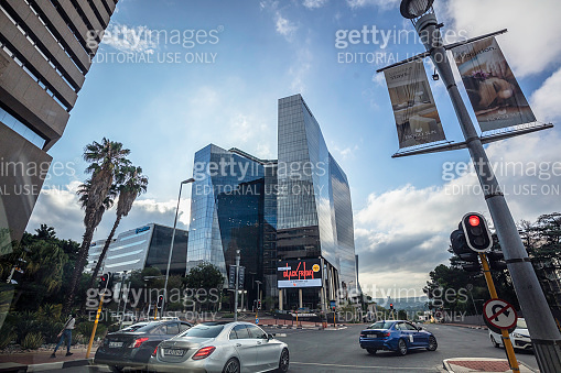 Bowmans office building, a law firm in Sandton and traffic (1287584224 ...