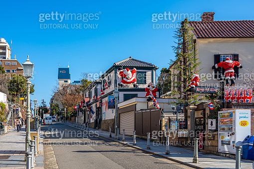 Kobe Kitano Ijinkan Gai street (Kitano-cho and Yamamoto-dori street) in ...