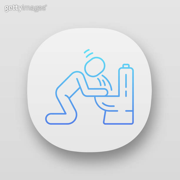 Vomiting, nausea app icon 이미지 (1199505525) - 게티이미지뱅크