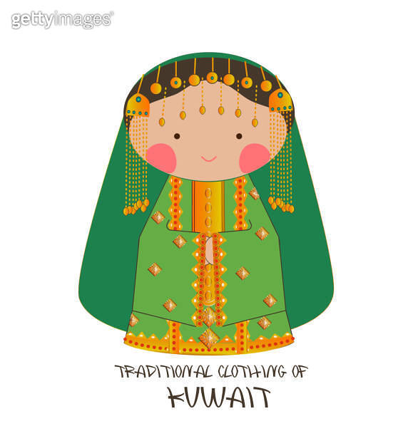 Traditional Clothing of Kuwait 이미지 (1198718794) - 게티이미지뱅크