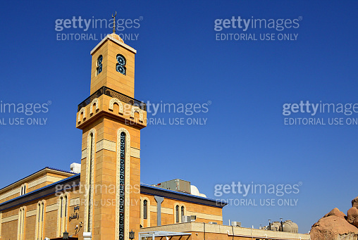 Mosque of Abu Dhar al-Ghafari, Al-Ahsa Oasis, Eastern Province, Saudi ...